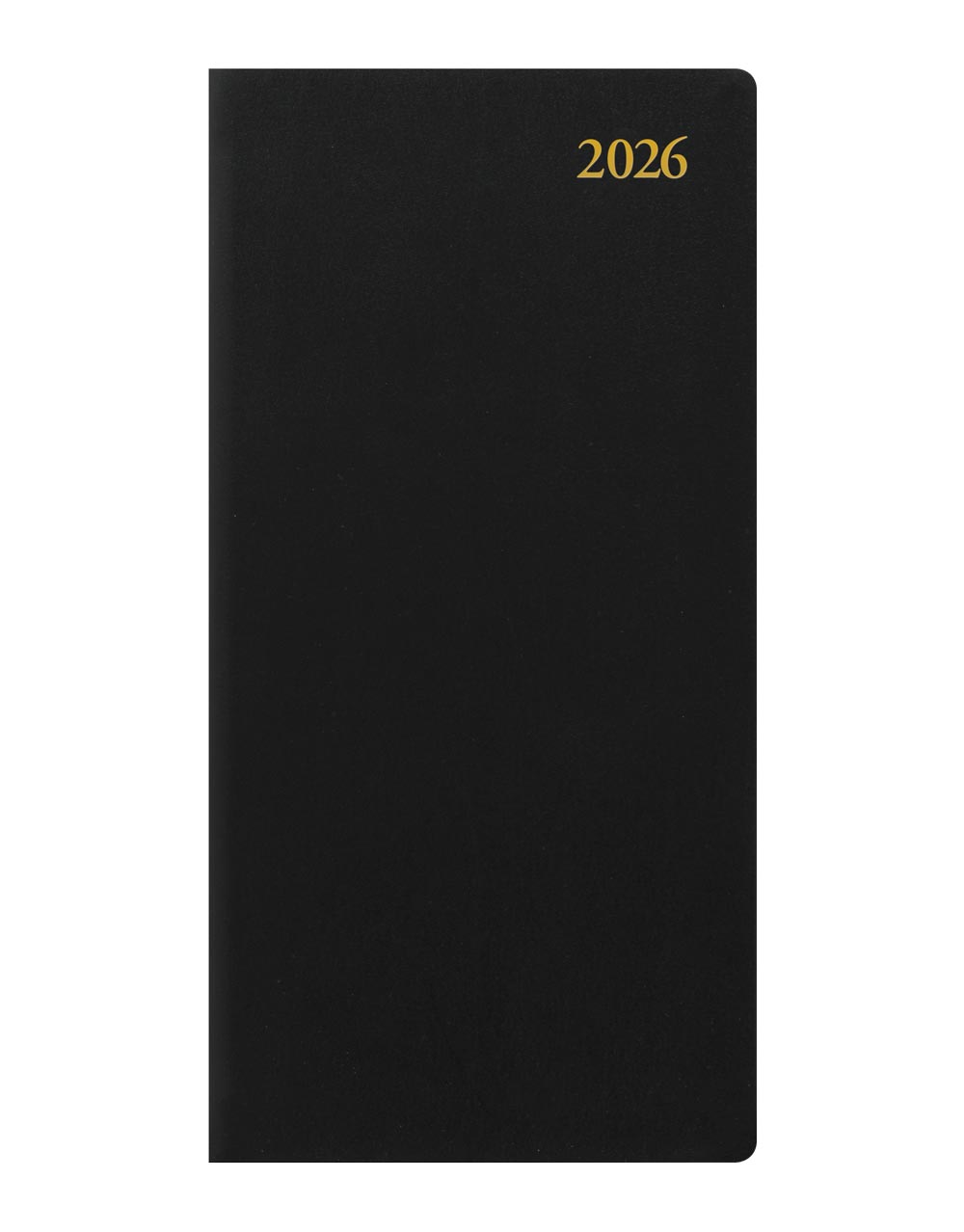 Signature Slim Leather Diary 2026 | Week to View with Monthly Planners ...